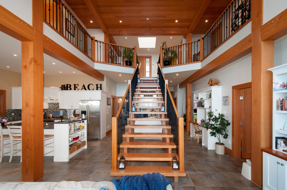 Bay House - Beach Style - Staircase - Vancouver - by Sunshine Coast ...