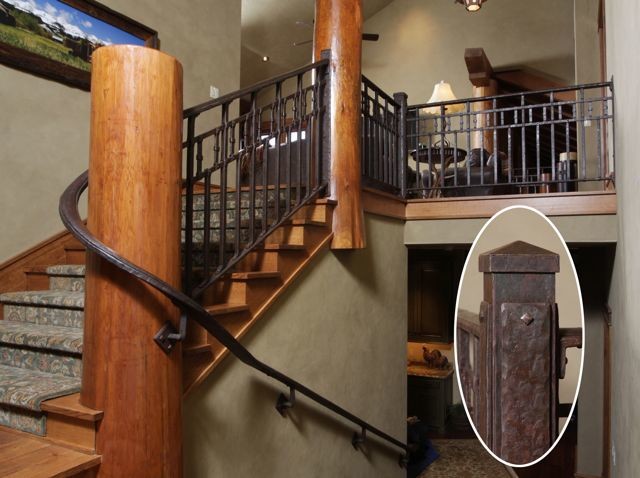 Bear Basin, Spanish Peaks, Big Sky, Montana - Rustic - Staircase ...