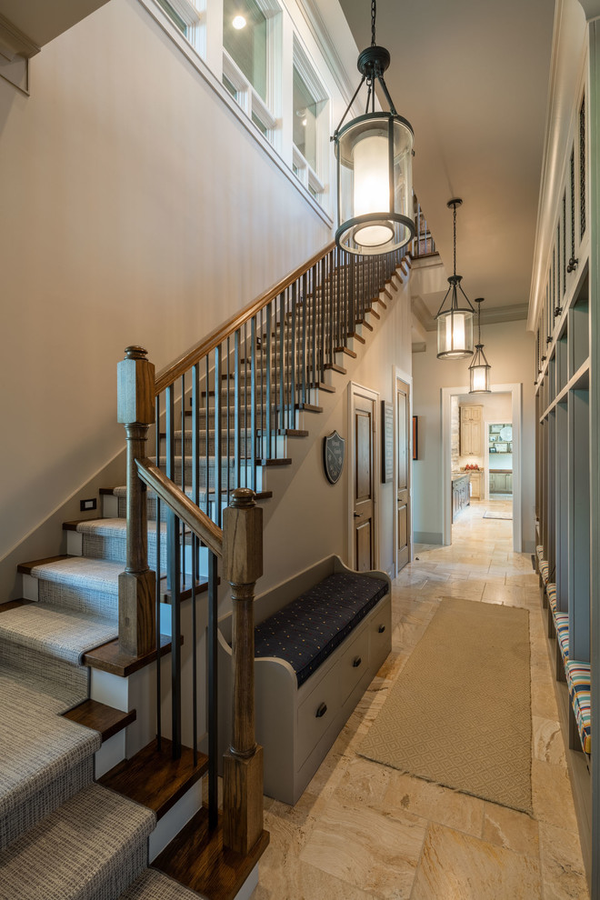 Belmont Residence - Transitional - Staircase - Houston - by Hollenbeck ...