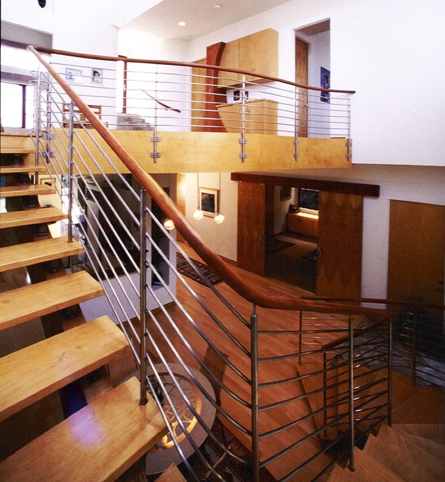 Ben-Ezer Residence - Modern - Staircase - Orange County - by Otis Webb ...
