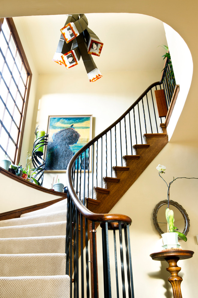 Berkeley Hills Residence - Mediterranean - Staircase - San Francisco ...