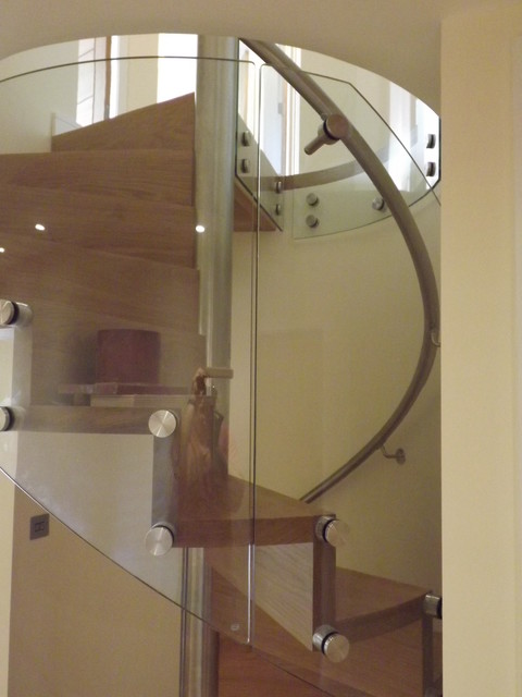 Bespoke spiral stair - Modern - Staircase - London - by Crescent of ...