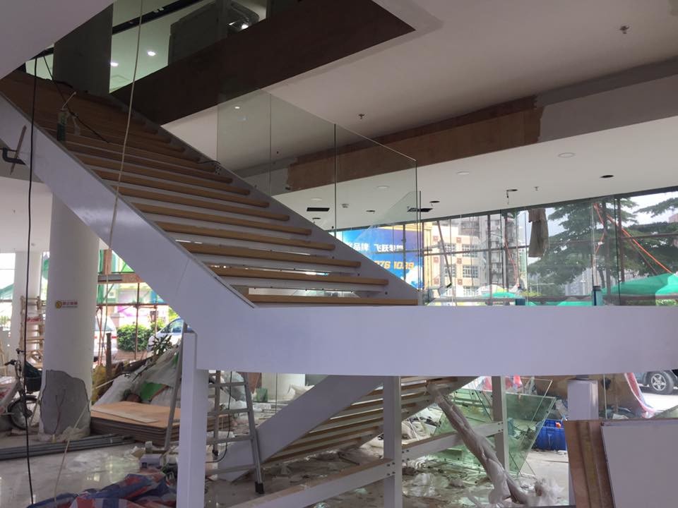 Big Commercial staircase for Office - Contemporary - Staircase - Other ...