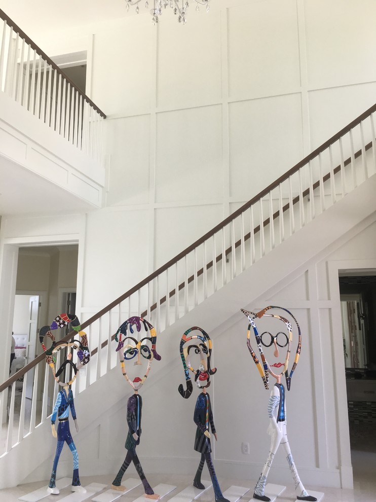 Boca Raton Stair and Wall Paneling - Modern - Staircase - Miami - by ...