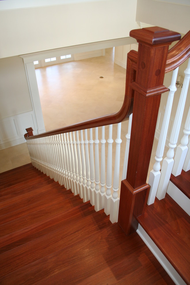 Box Newel Theme Stair Project/ Waters Edge Estates/ Vero Beach FL ...