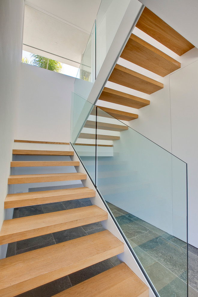 Brentwood Hills Modern Construction - Minimalistisch - Treppen - Los ...