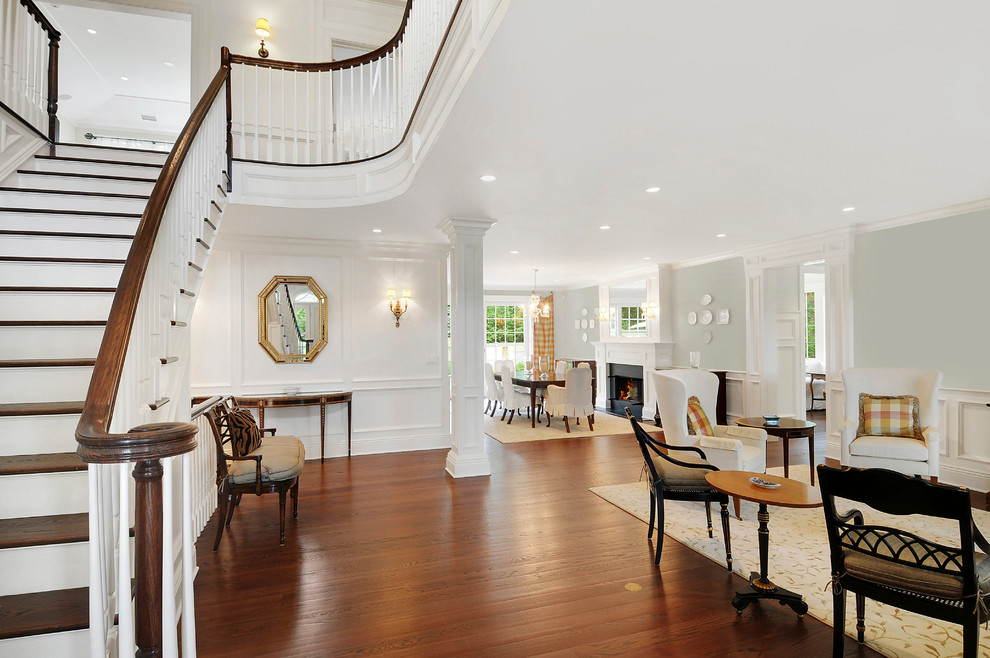 Bridgehampton Traditional New Construction - Traditional - Staircase ...
