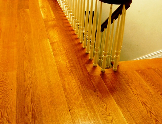 Brooklyn Brownstone Wood Floors - Traditional - Staircase - New York ...