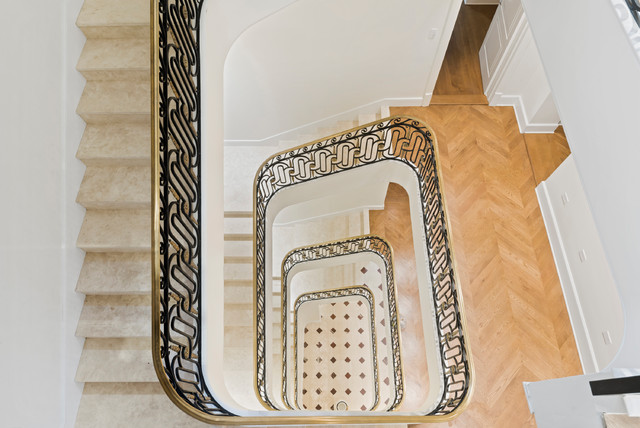 Brownstone Stairs - Modern - Staircase - New York - by Arcways, Inc ...