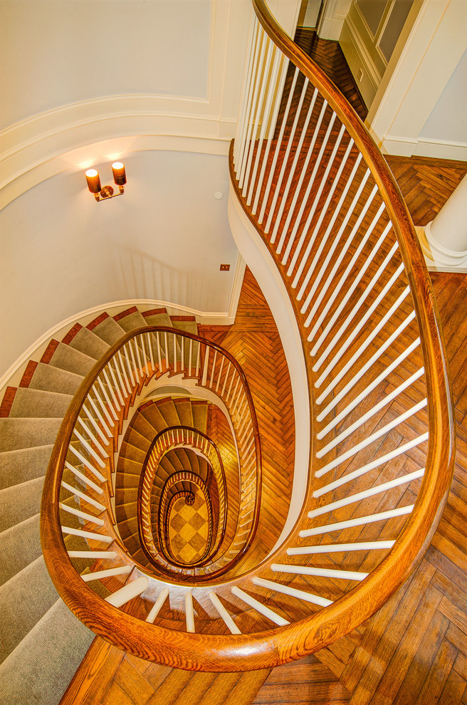 Brownstone Stairs - Traditional - Staircase - New York - by Arcways ...