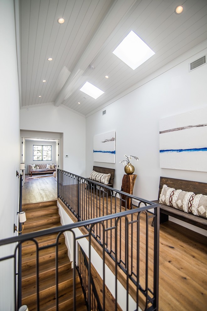 Bundy: Brentwood Modern Farmhouse - Transitional - Staircase - Los ...