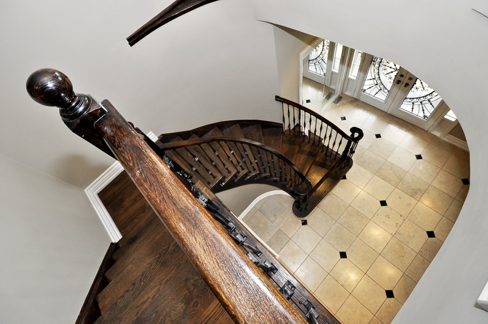 Butler's Home In Brampton - Traditional - Staircase - Toronto - by Blue ...