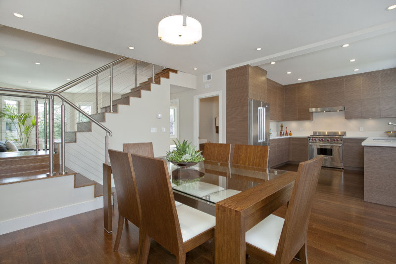 Cable Railing - Modern - Dining Room - San Francisco - by Simmons ...