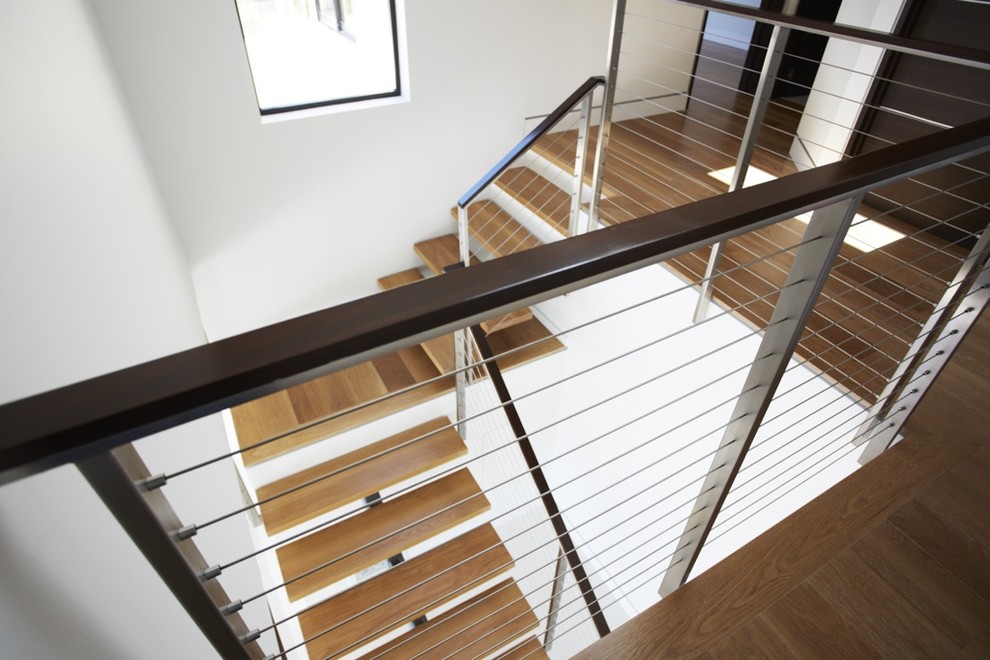 Cable Rails Installation - Contemporary - Staircase - Los Angeles - by ...