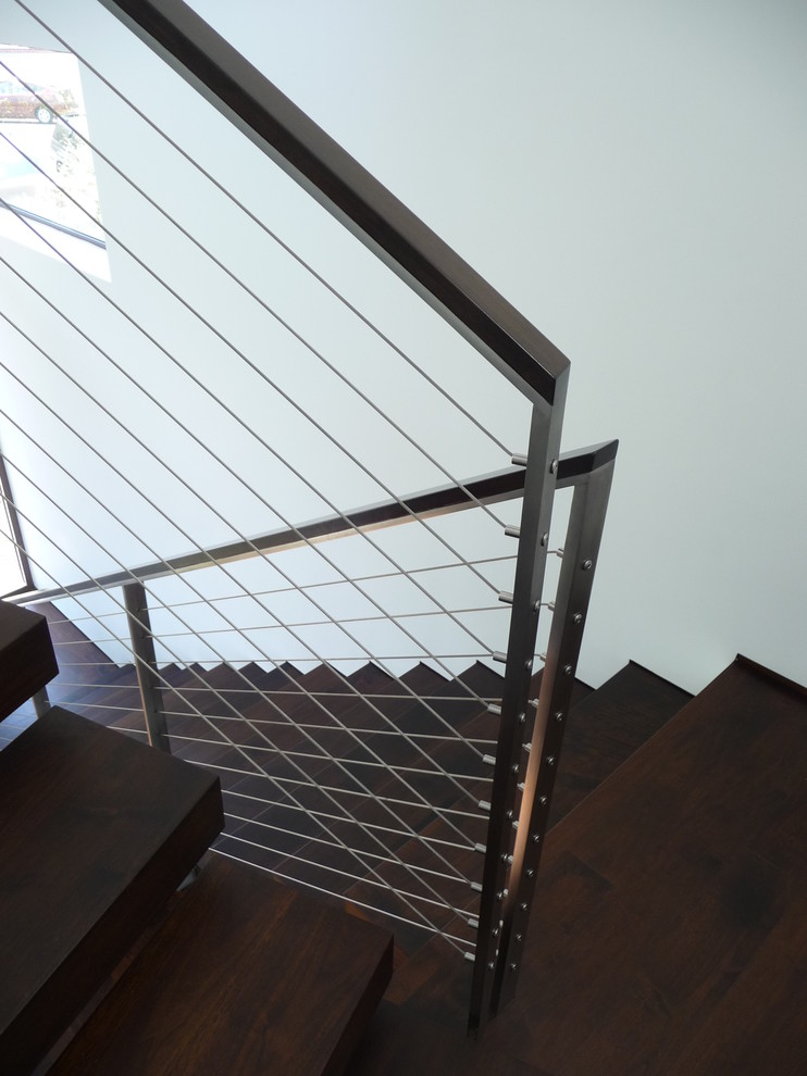 Cable Rails Installation - Contemporary - Staircase - Los Angeles - by ...