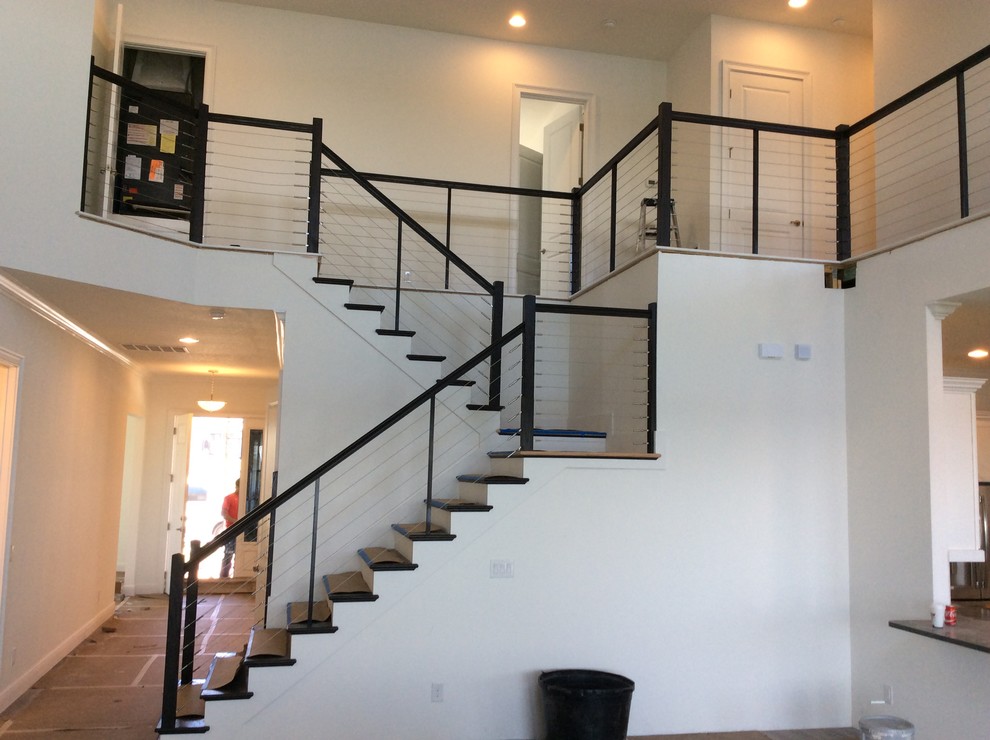 Cable Stairs for KHovanian Homes - Modern - Staircase - Orlando - by ...
