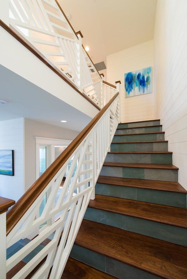 California Beach House - Staircase - Los Angeles - by Builder Boy ...