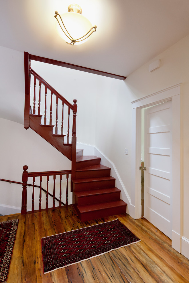 Cambridge Two Family Home - Stairs - Traditional - Staircase - Boston ...
