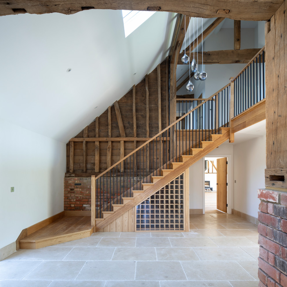 Cannon Court Barn - Rustic - Staircase - Berkshire - by PAD studio ...