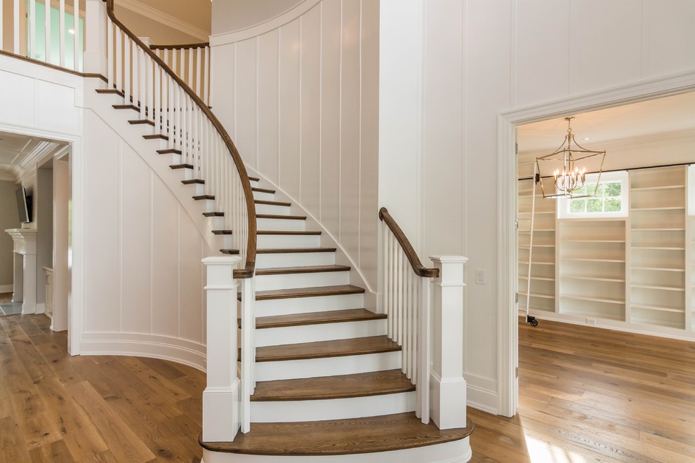 Cape Cod - Traditional - Staircase - Raleigh - by Frazier Home Design ...