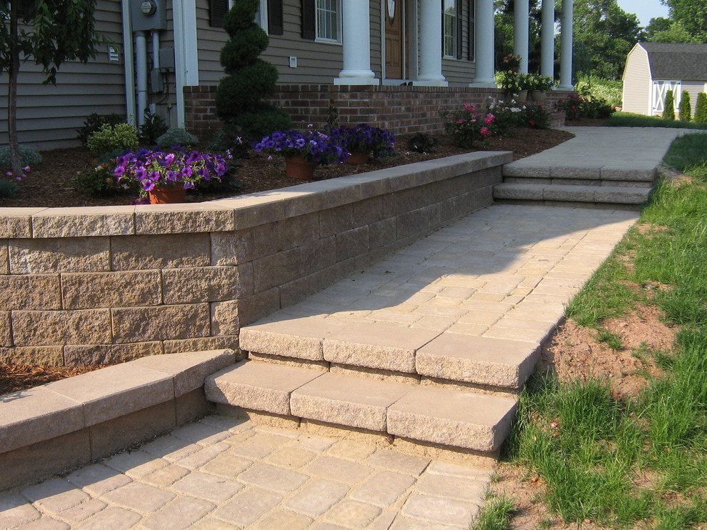 Capping Exsisting Stairs & Stoops with New Materials - Traditional ...