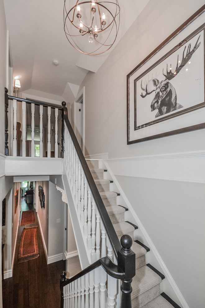 Century Home Remodel - Transitional - Staircase - Toronto - by Beth ...