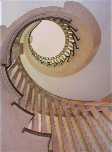 Century Stair Plan/Ceiling Views - Eclectic - Staircase - DC Metro - by ...