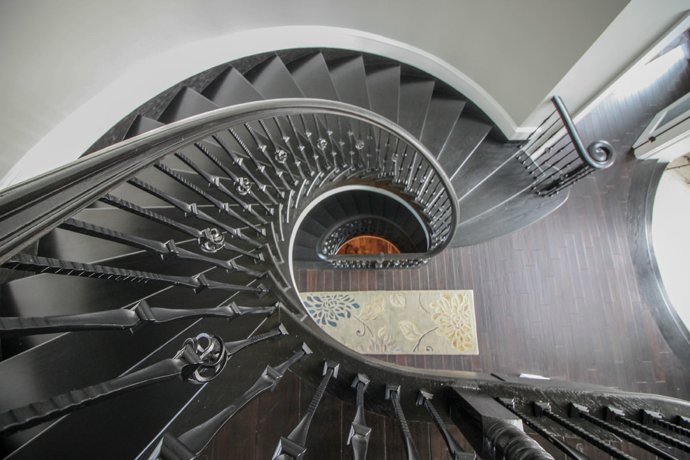 Century Stair Plan/Ceiling Views - Eclectic - Staircase - DC Metro - by ...