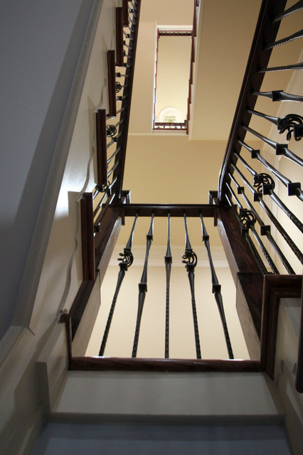 Century Stair Plan/Ceiling Views - Classique Chic - Escalier ...