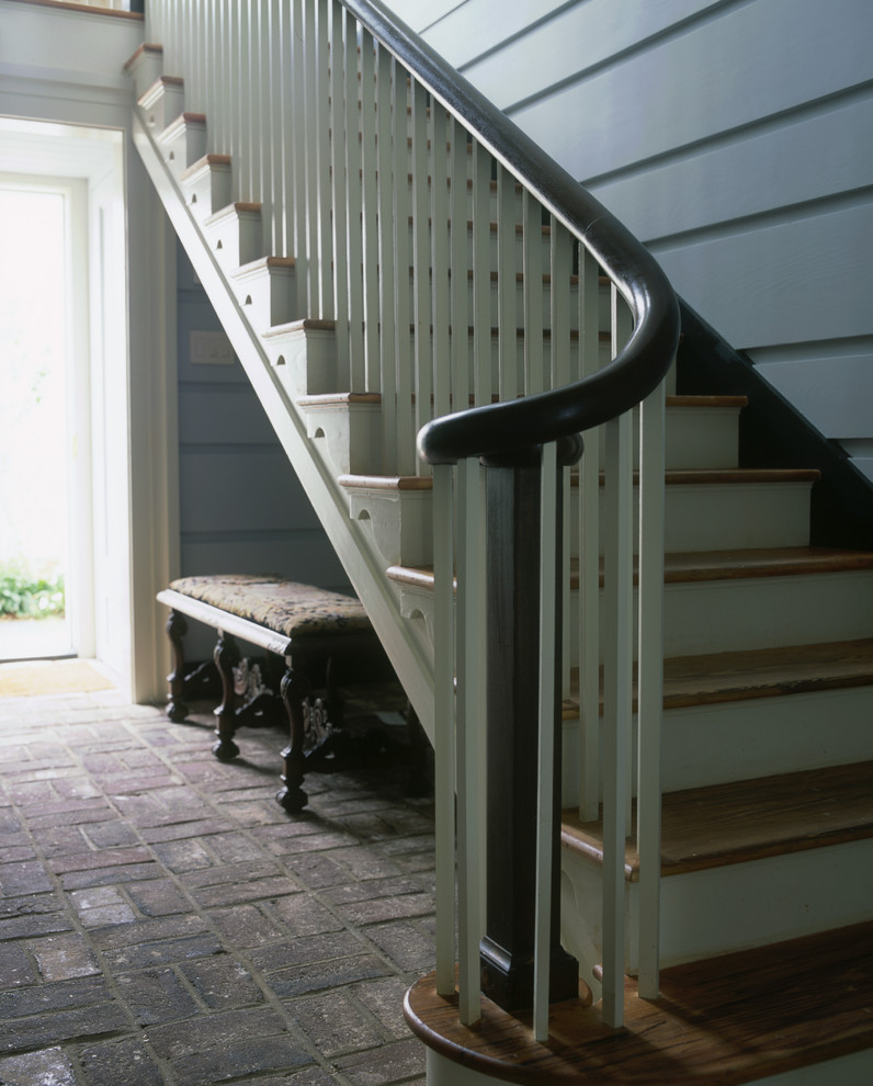 Chadsworth Cottage Stair Hall - Traditional - Staircase - Wilmington ...