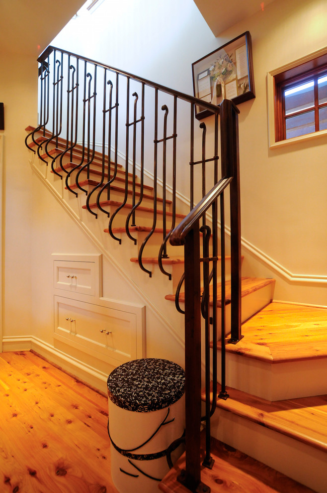 Cherokee Blvd - Interior Railing - Transitional - Staircase - Nashville ...