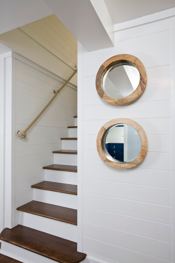 Chesapeake Bay Cottages - Beach Style - Staircase - Baltimore - by Erin ...