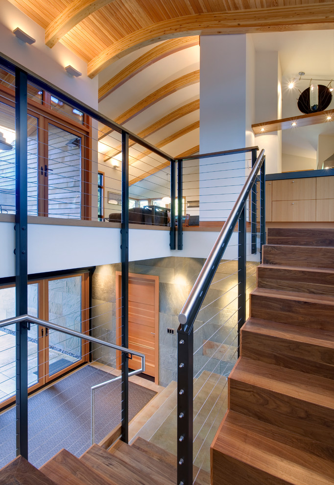 Chuckanut Point - Contemporary - Staircase - Seattle - by Zervas | Houzz