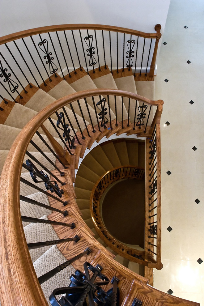Circular Stair - Escalier - Washington, D.C. - par Loudoun Stairs | Houzz