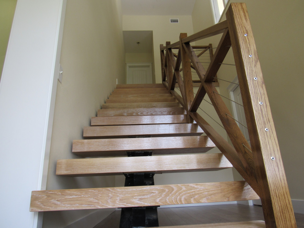 CK Development. Rowell Res Stair Remodel - Farmhouse - Staircase ...