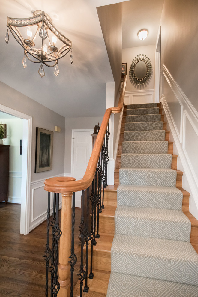 Classic Foyer - Transitional - Staircase - Philadelphia - by User | Houzz