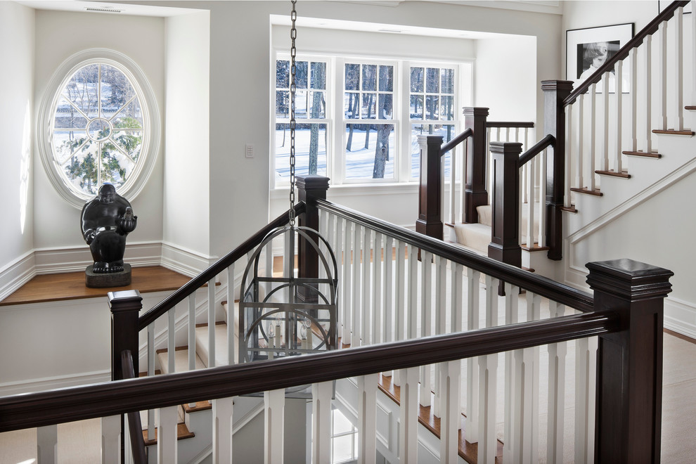 Classic home for a modern family - Traditional - Staircase - New York ...