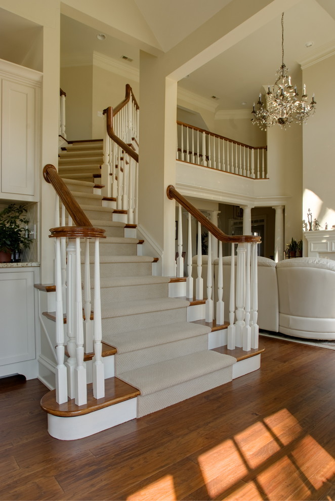 Classic Simplicity - Traditional - Staircase - Indianapolis - by YAMINI ...