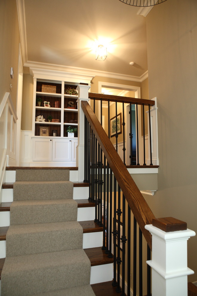 Classic Staircase - Traditional - Staircase - Tampa - by Stonebreaker ...