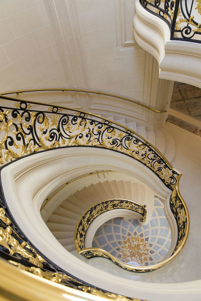 Classical French in Lincoln Park - Traditional - Staircase - Chicago ...