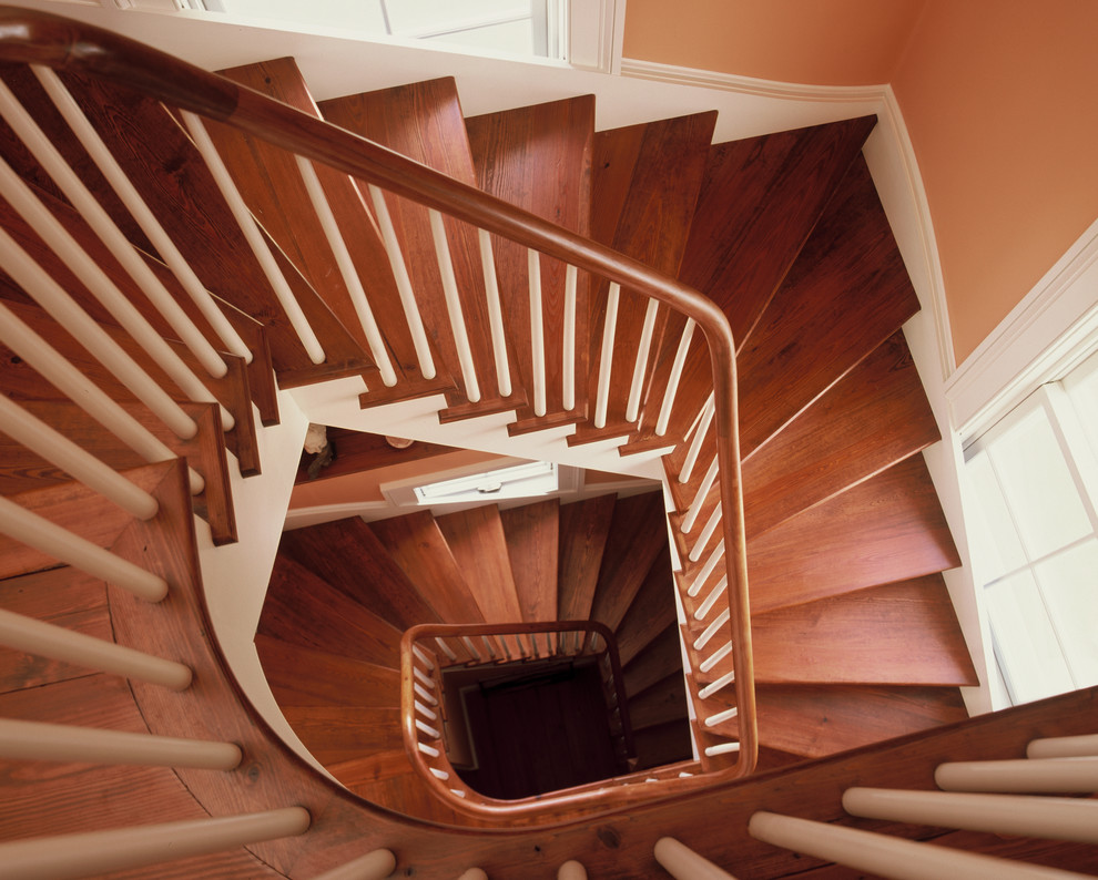 Classical Pavilion in Columbia County, New York - Staircase - New York ...