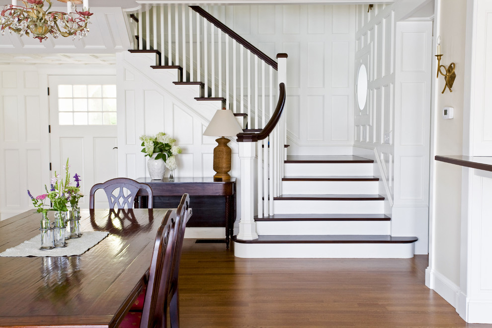 Cliffside - Farmhouse - Staircase - Boston - by Windover Construction ...