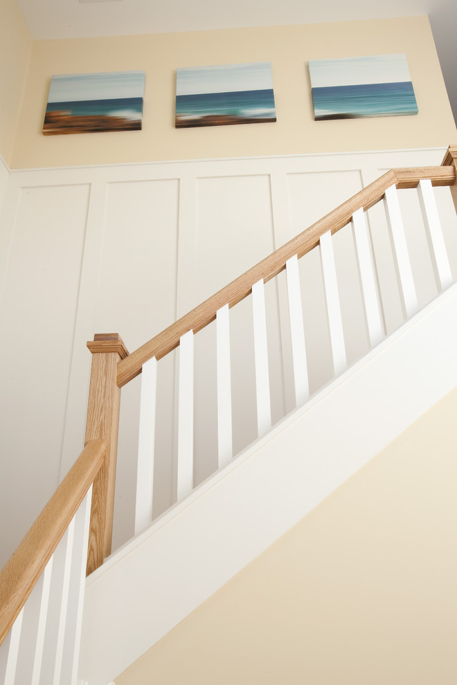 Coastal Stairwell - Beach Style - Staircase - Wilmington - by Tongue ...
