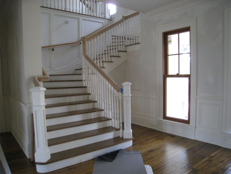 Colonial Home & Barn - Traditional - Staircase - New York - by Kenneth ...