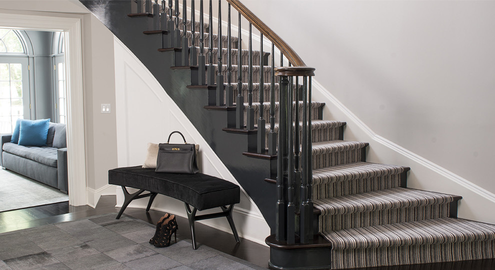 Houzz Colonial Stairs