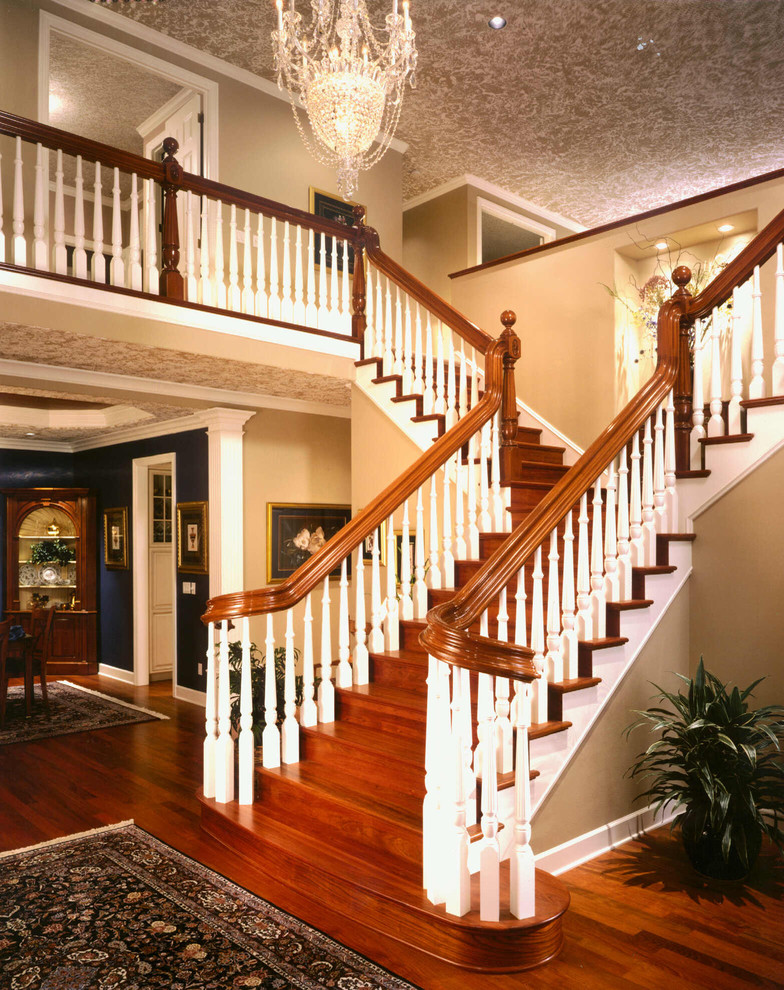Houzz Colonial Stairs
