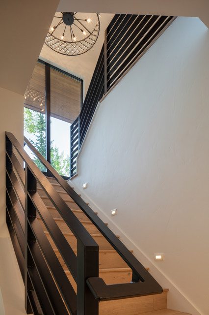 Colorado Contemporary Mountain House - Staircase - Denver - by Gayle ...