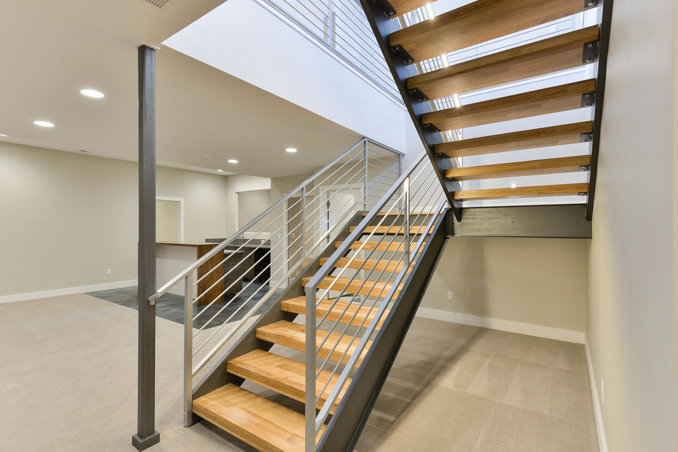 Colorado Drytown Grove - Contemporary - Staircase - Denver - by Tiffany ...