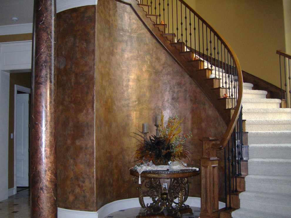 Columns - Traditional - Staircase - Austin - by Faux by Deborah Kipp ...