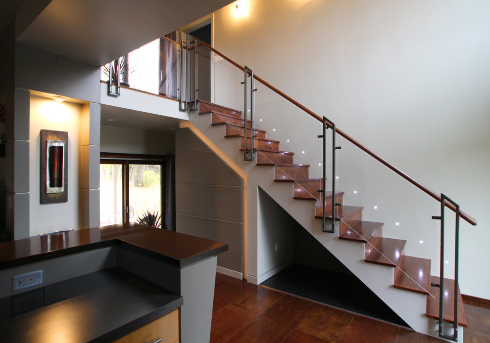 Consear House - Modern - Staircase - Detroit - by Murnen Design | Houzz